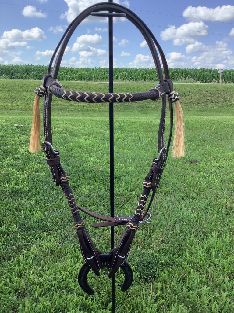 Hot Oiled Buffalo Headstalls – Western Saddlery